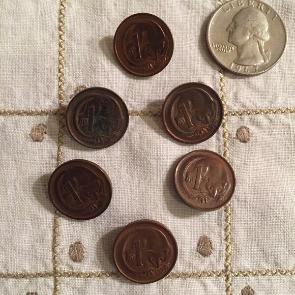 Copper Buttons - Etsy