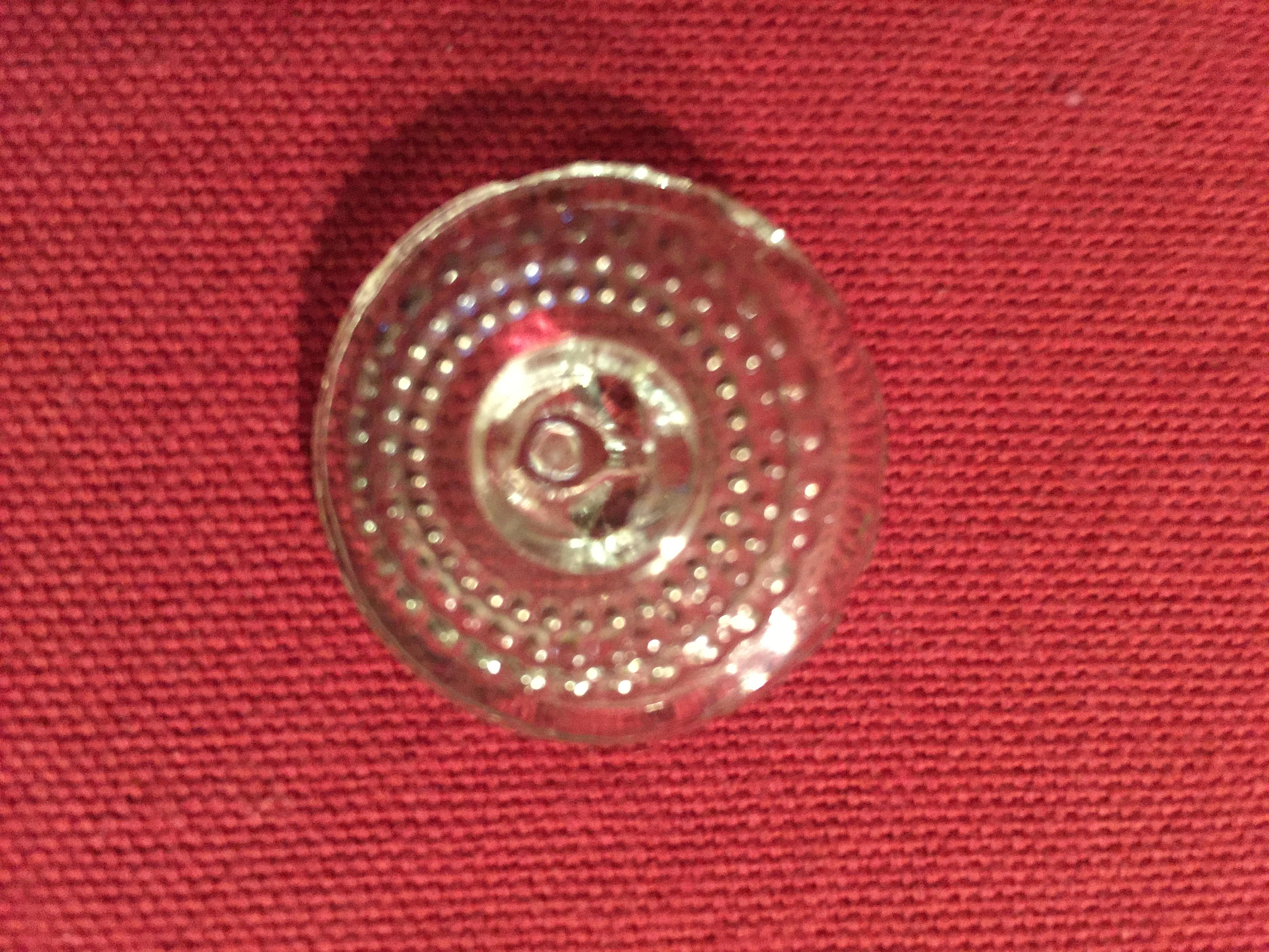Glass Buttons With Raised Dot Pattern - Etsy