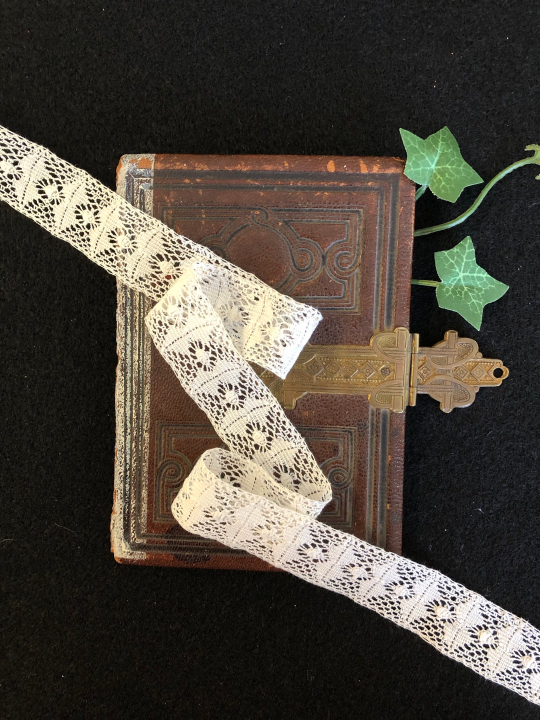 Vintage Lace - Ivory Crocheted Insert Lace 7/8 Inch Wide - Etsy