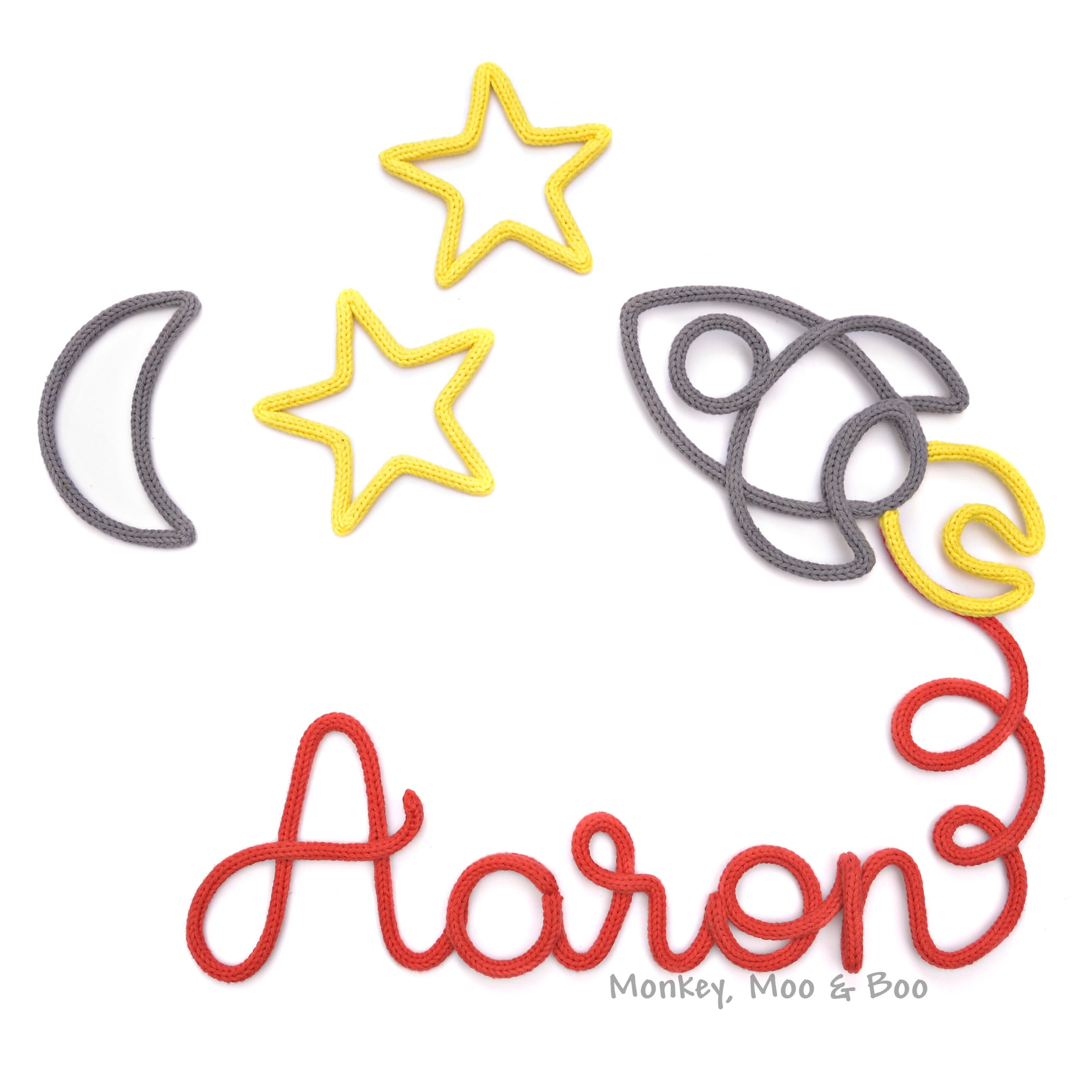 Tricotin Wire rocket for the modern nursery kids' room | Etsy