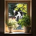 Stained Glass Cow Pattern, Printable Digital Download, Stained Glass ...