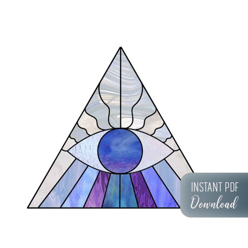 Yoni Stained Glass Pattern Digital Download - Etsy