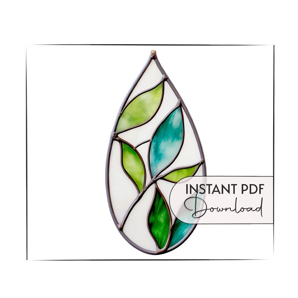 Modern Stained Glass - Etsy