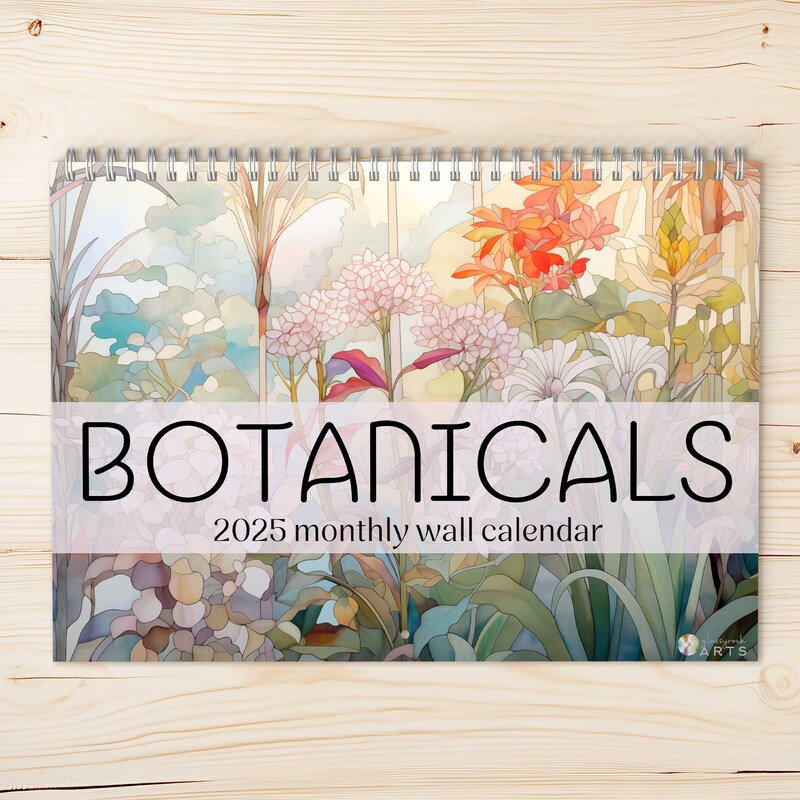 Flower Calendar - Etsy