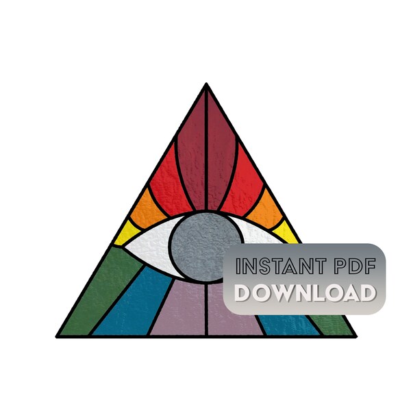 Stained Glass Eye - Etsy