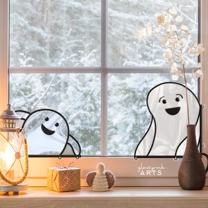 Ghost Stained Glass Pattern Pack Digital Patterns to - Etsy