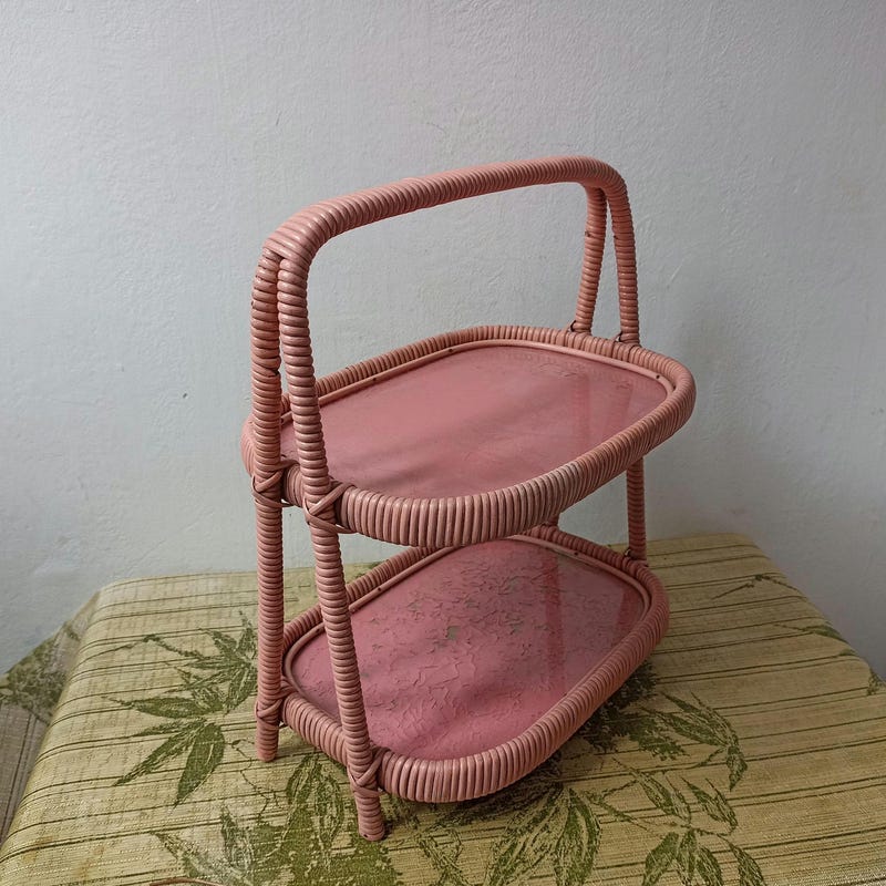 Wicker Cake Stand - Etsy
