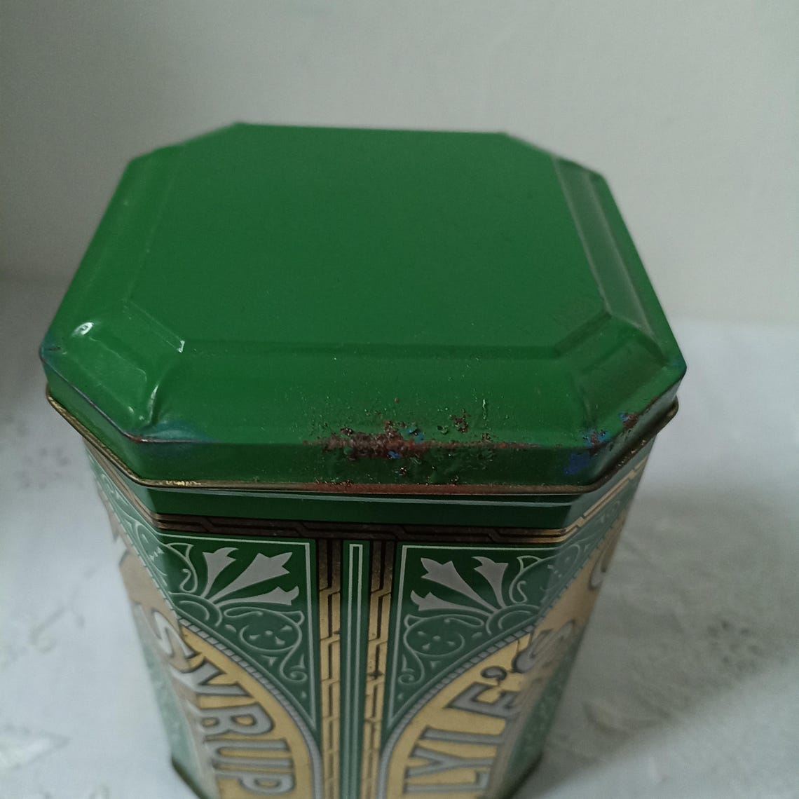 Vintage Lyle's Golden Syrup Storage Container Tin - Etsy