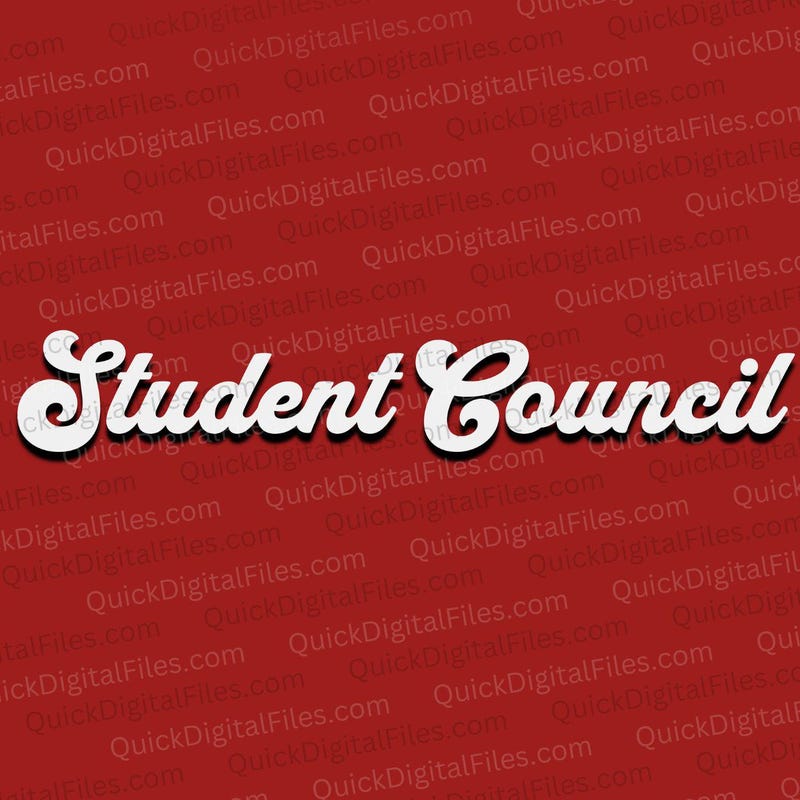 Student Council Svg - Etsy