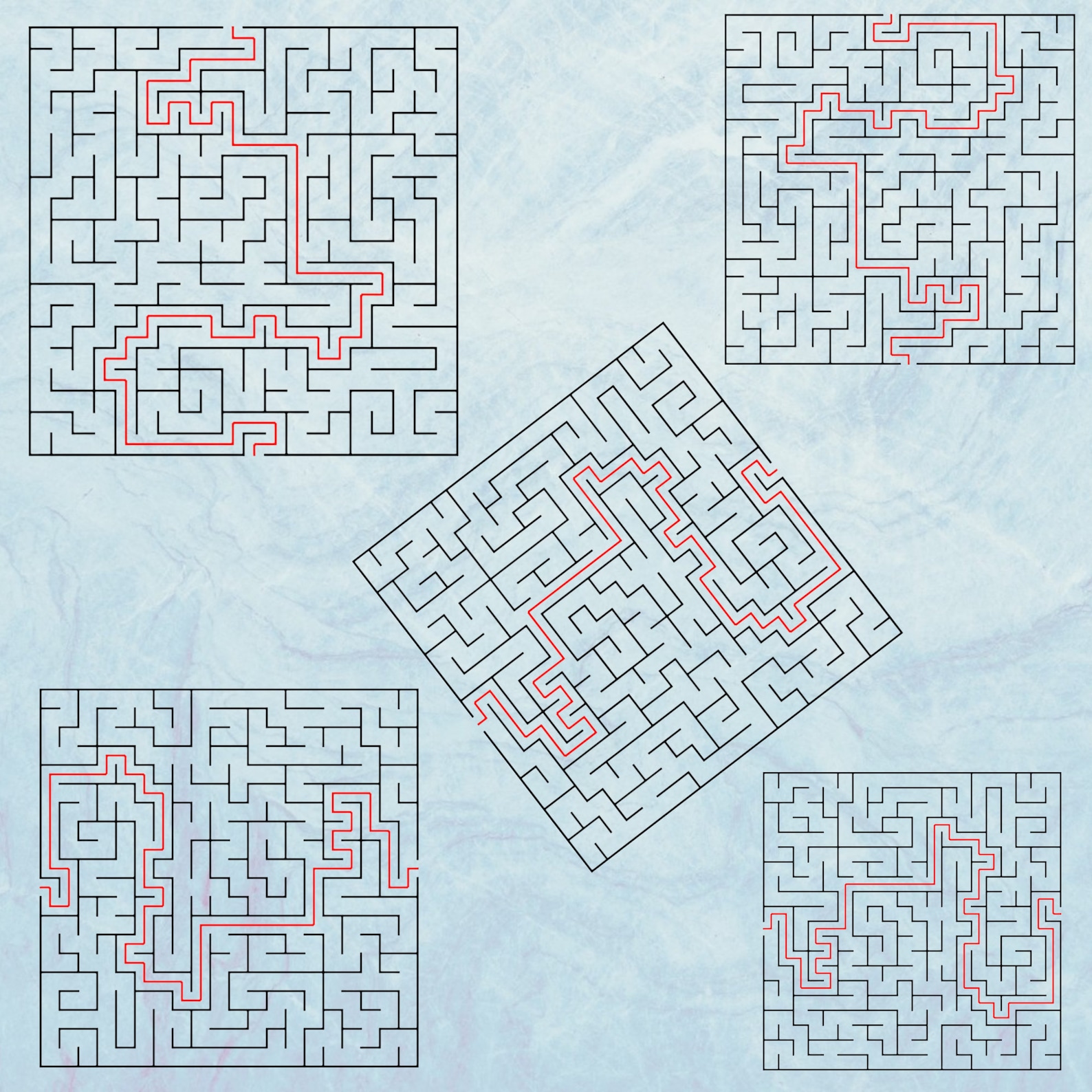 KIDS 50 MAZE Pack Printable Maze Games Book Maze Puzzles for - Etsy