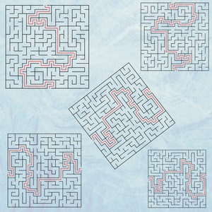 KIDS 50 MAZE Pack, Printable Maze Games Book, Maze Puzzles for Children ...