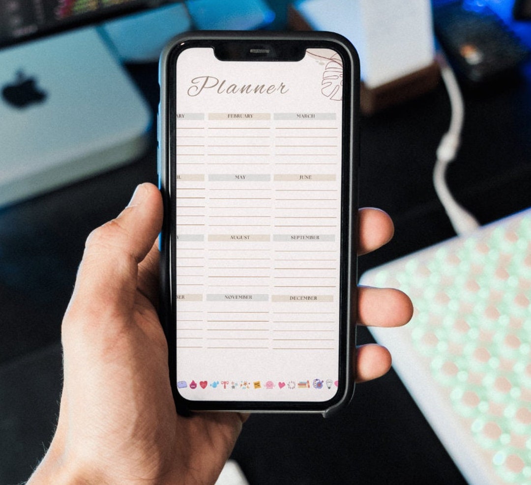 Ultimate Digital Planner - Edit on Mobile Devices & Computers! 50 ...