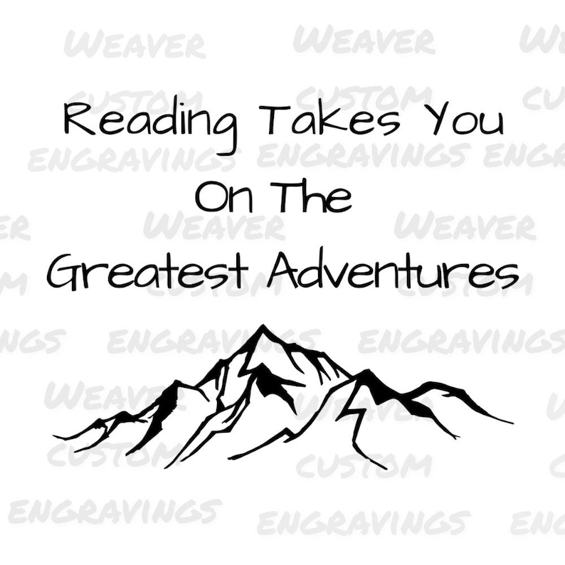 Reading Adventure PNG Book Lover PNG Reading Teacher PNG - Etsy
