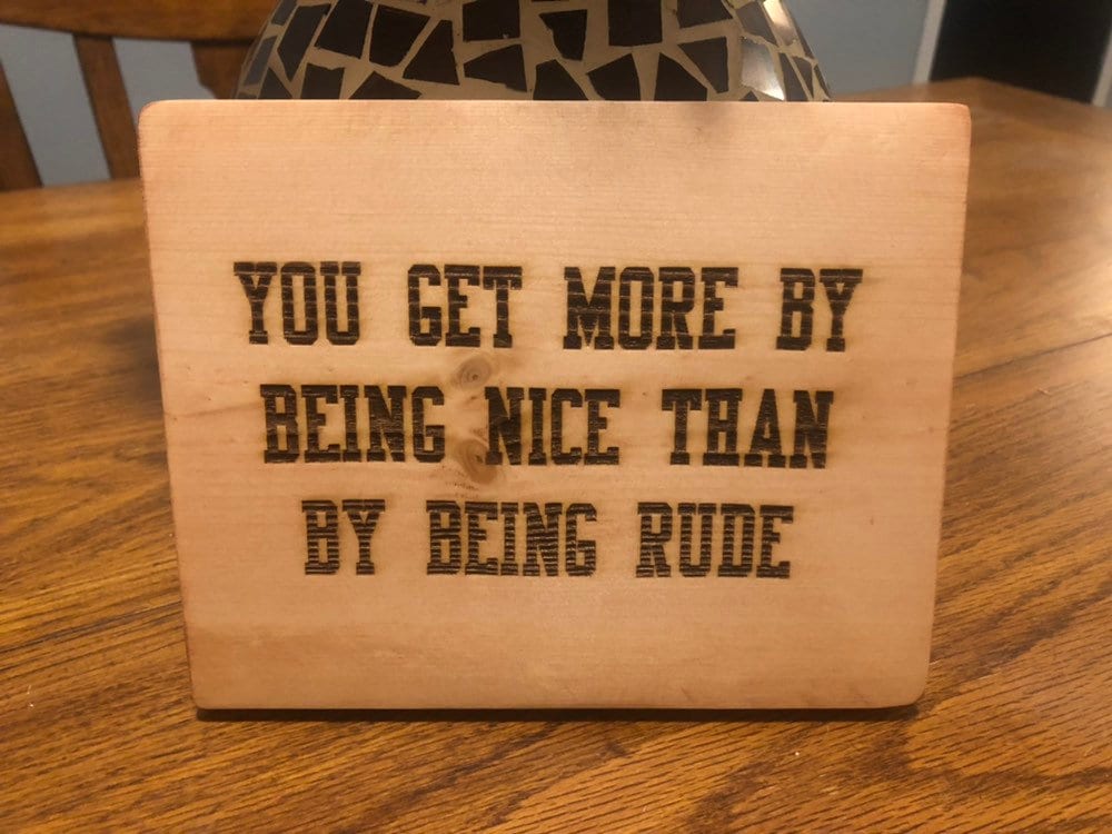 Custom Wood Sign Routed Edges Wood Rustic Carved Wood Sign | Etsy