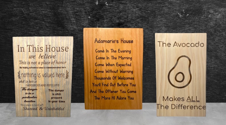 Custom Sign With Logo, Custom Wood Logo Signs, Logo Signs for Business ...