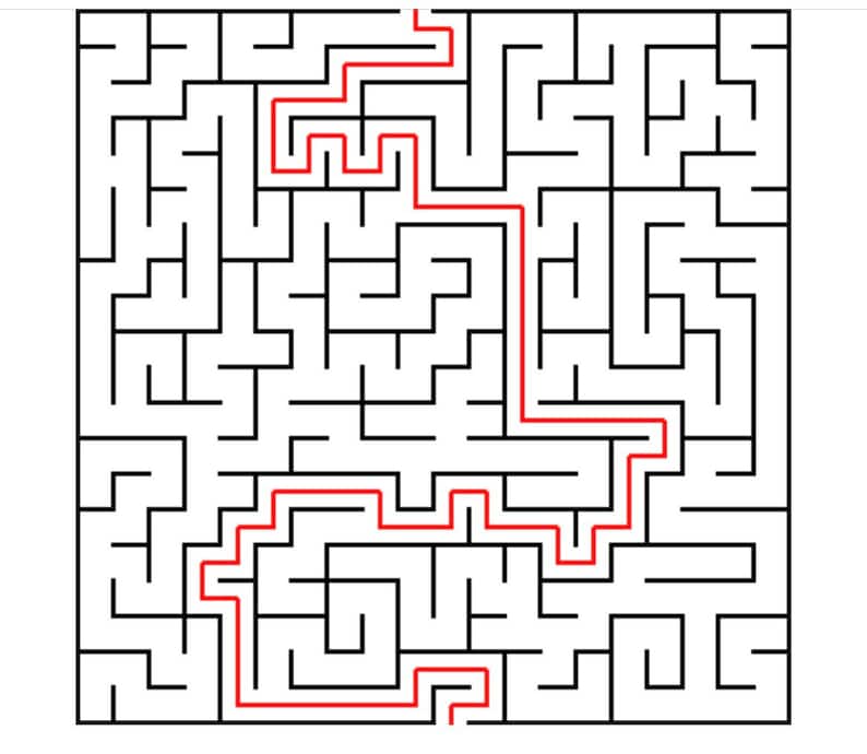KIDS 50 MAZE Pack Printable Maze Games Book Maze Puzzles for - Etsy