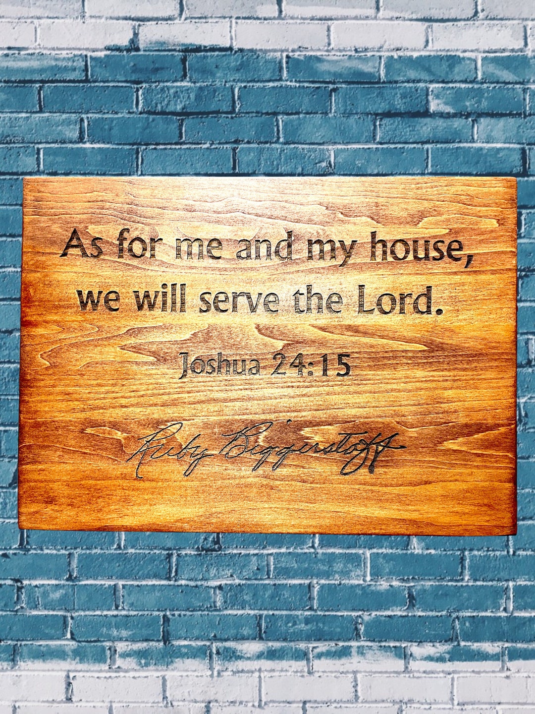 Custom Wood Sign, Laser Engraved Signs Customized, Real Wooden Sign ...