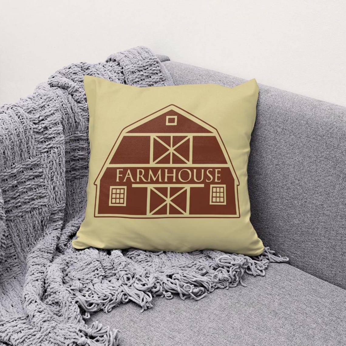 Rustic Barn Illustration | Farmhouse Design | Country Charm Graphic ...