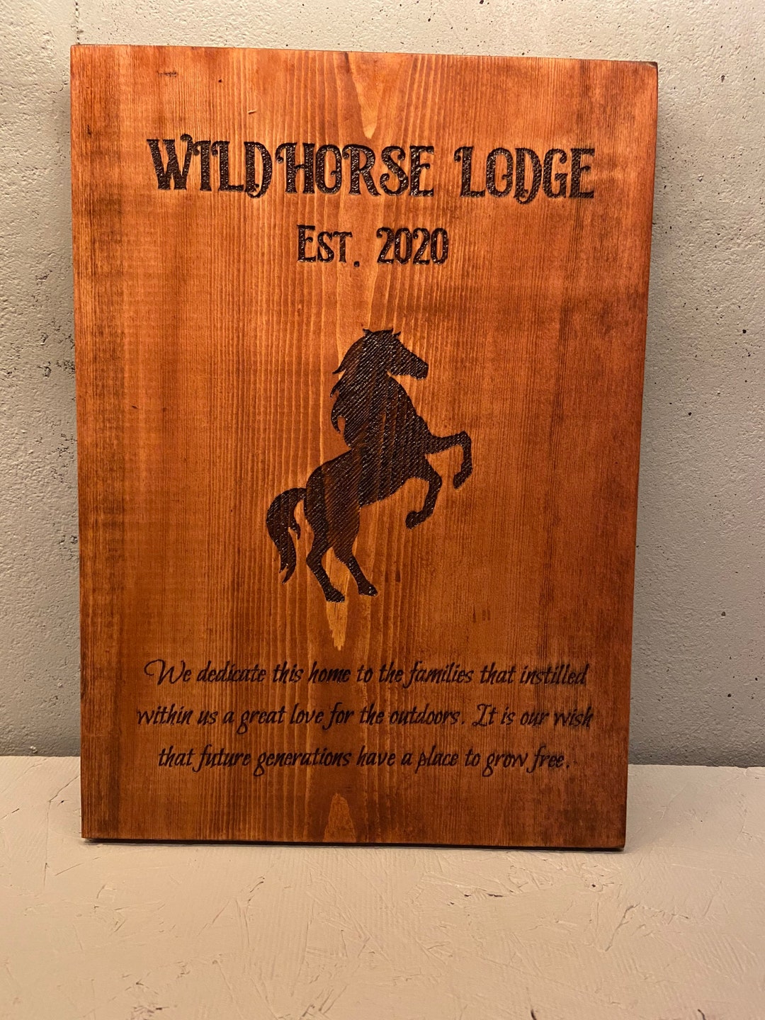 Old Style Signs for Home, Custom Wood Signs With Quote, Wedding Custom ...