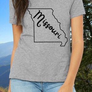 Missouri State SVG PNG PDF, Missouri State Outline, Missouri Vector ...
