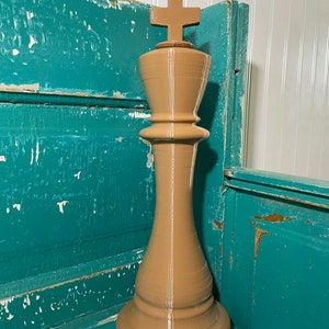SUPER XL Chess Piece! Large King 3D Print - Game of Chess - HUGE! Large ...