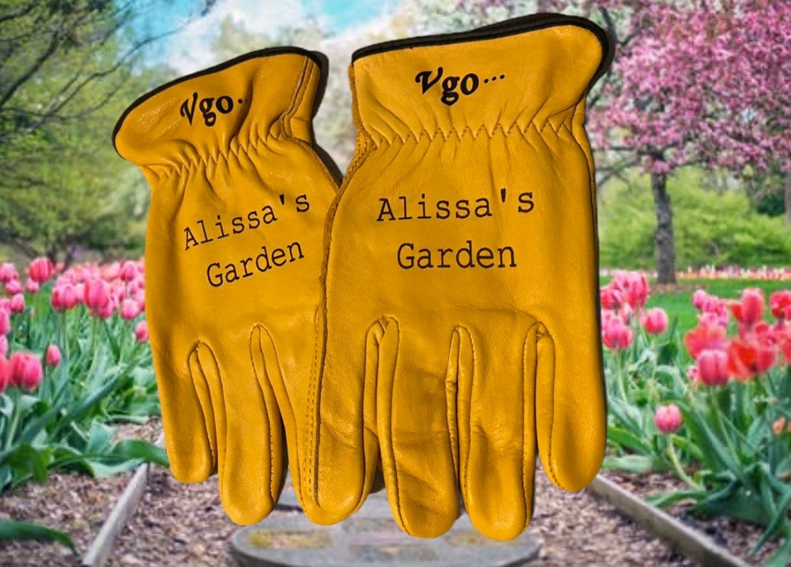 Work Gloves Customized Personalized Gardening Working Gloves | Etsy