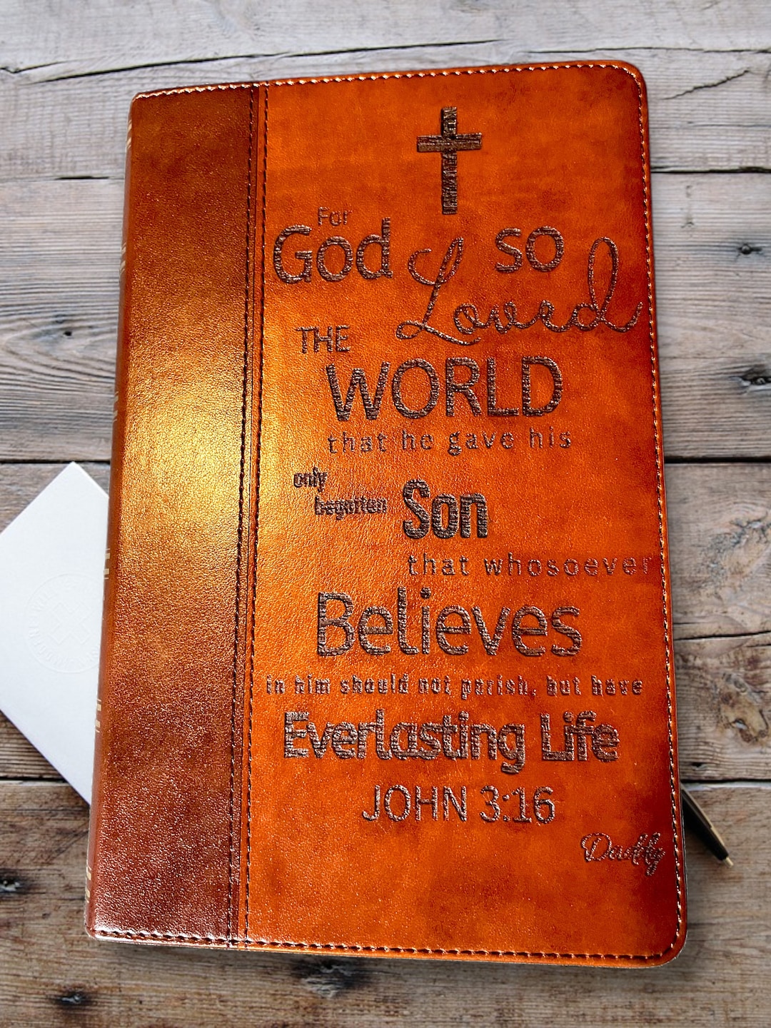 King James Bible, Customized KJV Personalized Bible, Bible With Name ...