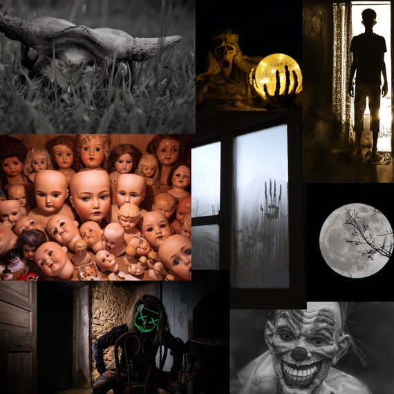 65 SCARY IMAGES Dark Horror Haunted Pictures Halloween - Etsy Canada