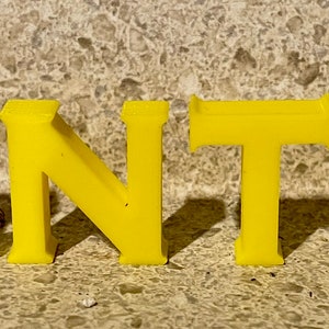 PLASTIC CUSTOM LETTERS, Different Font Choices, Sizes & Colors, Address ...