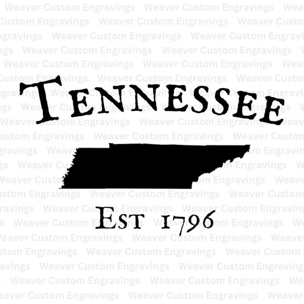 Tennessee Outline - Etsy