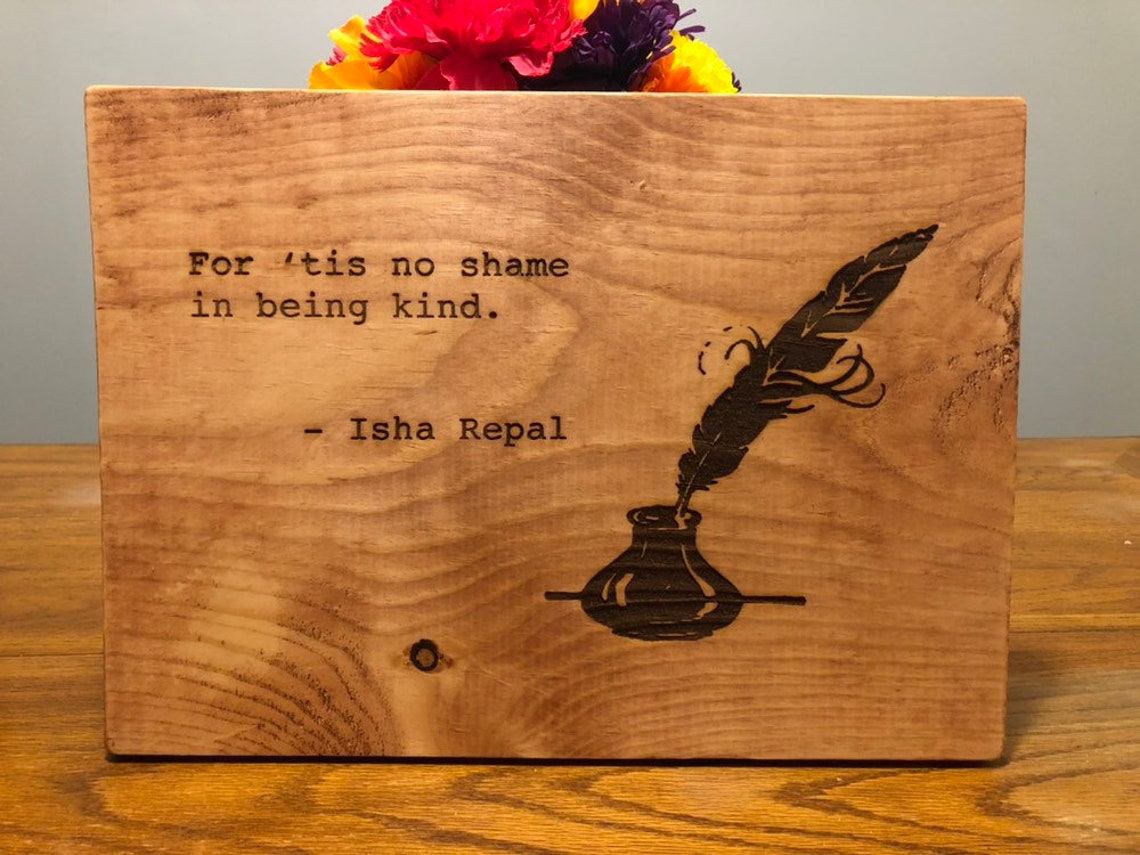 Personalized Laser Engraved Wood Sign Customized Wooden Sign - Etsy