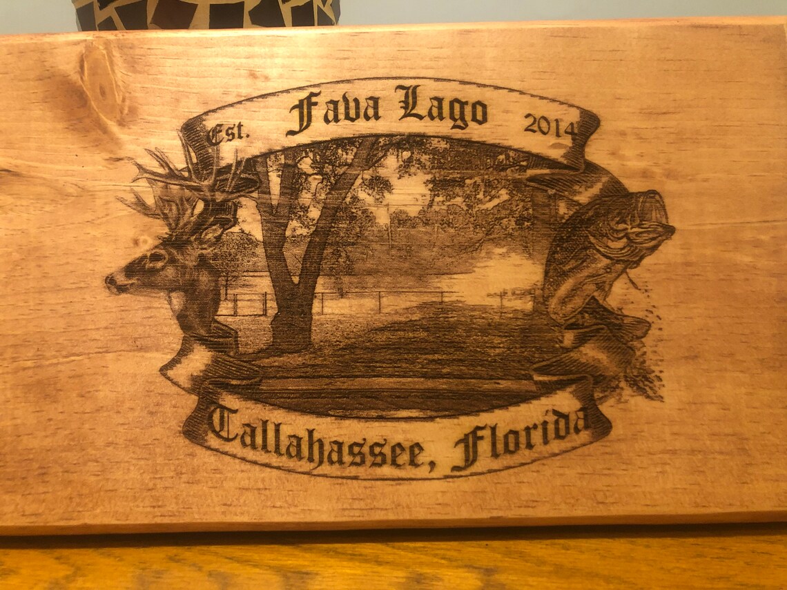 Personalized Laser Engraved Wood Sign Customized Wooden | Etsy