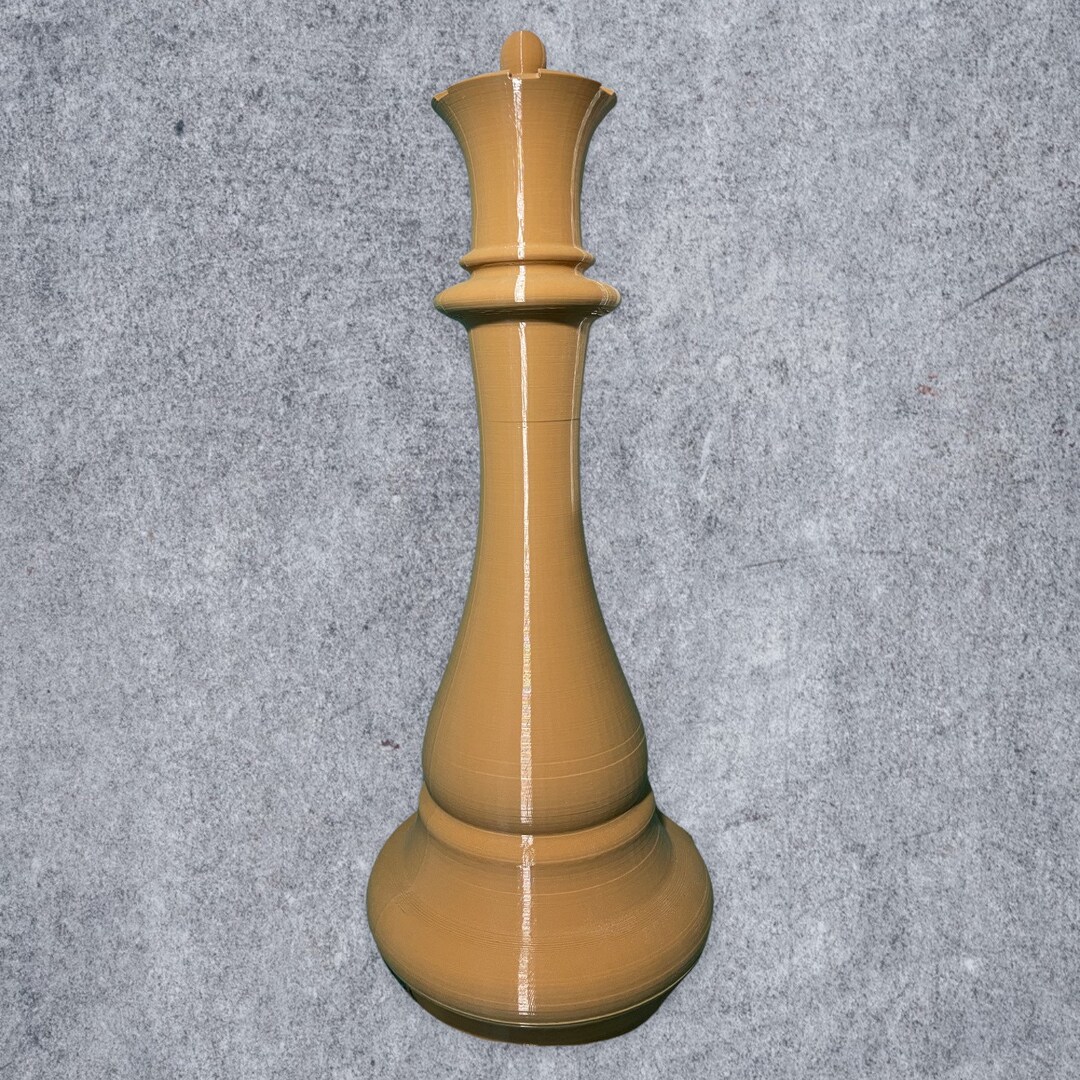 SUPER XL Chess Piece! Oversized Chess Pieces, Large Queen 3D Print ...