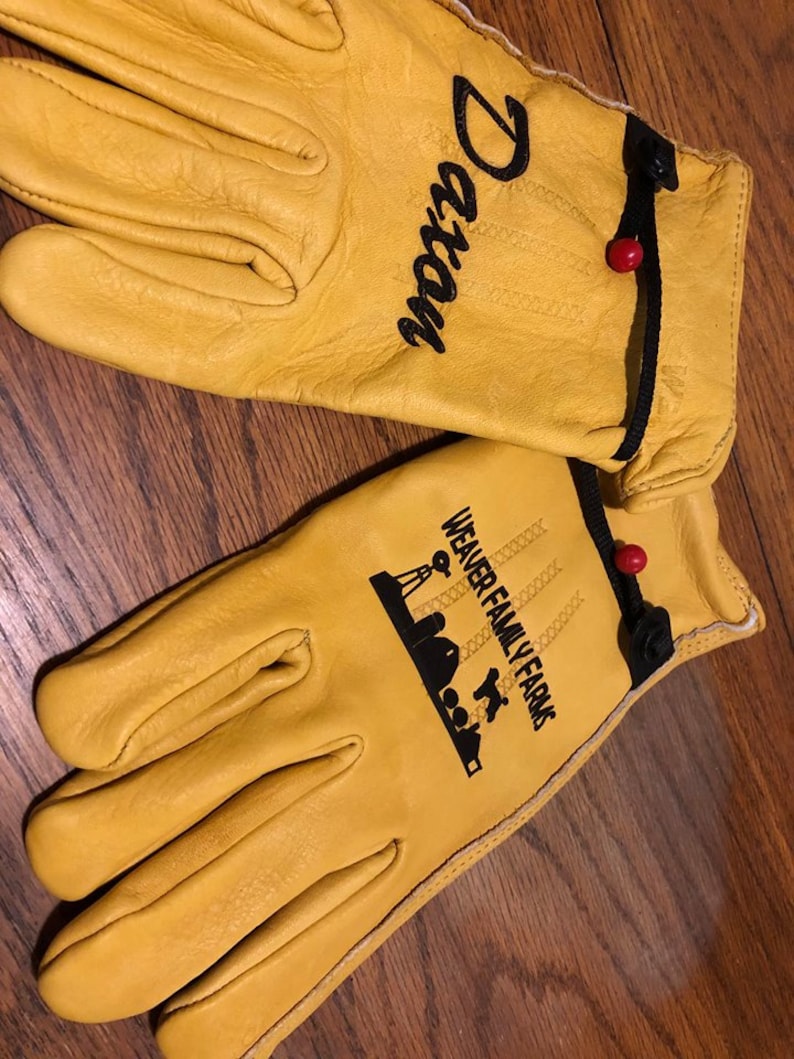 Custom Work Gloves Personalized Gardening Working Gloves | Etsy