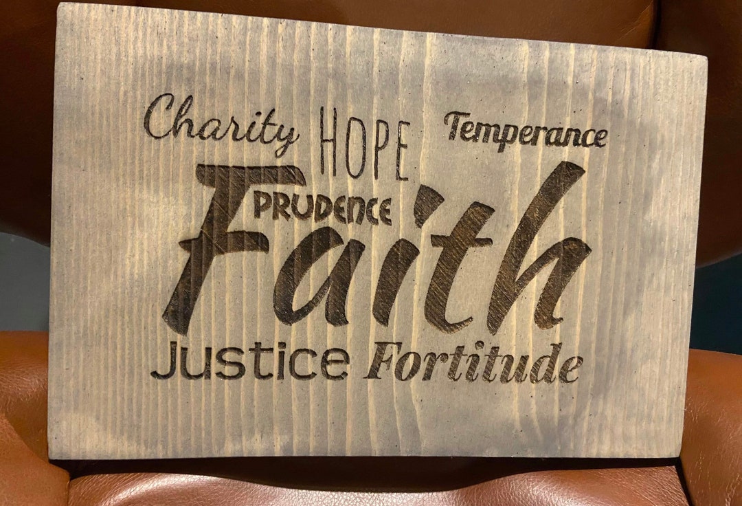 Faith Christian Wall Art for Your Home, Bible Verses Engraved on Wood ...