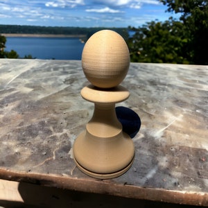 SUPER XL Pawn Chess Piece! Large Pawn 3D Print - Game of Chess - HUGE ...