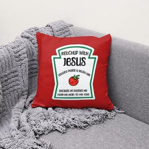 Ketchup With Jesus - Christian Humor Design (digital Download) - Etsy