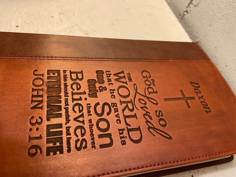 King James Bible, Customized KJV Personalized Bible, Bible With Name ...