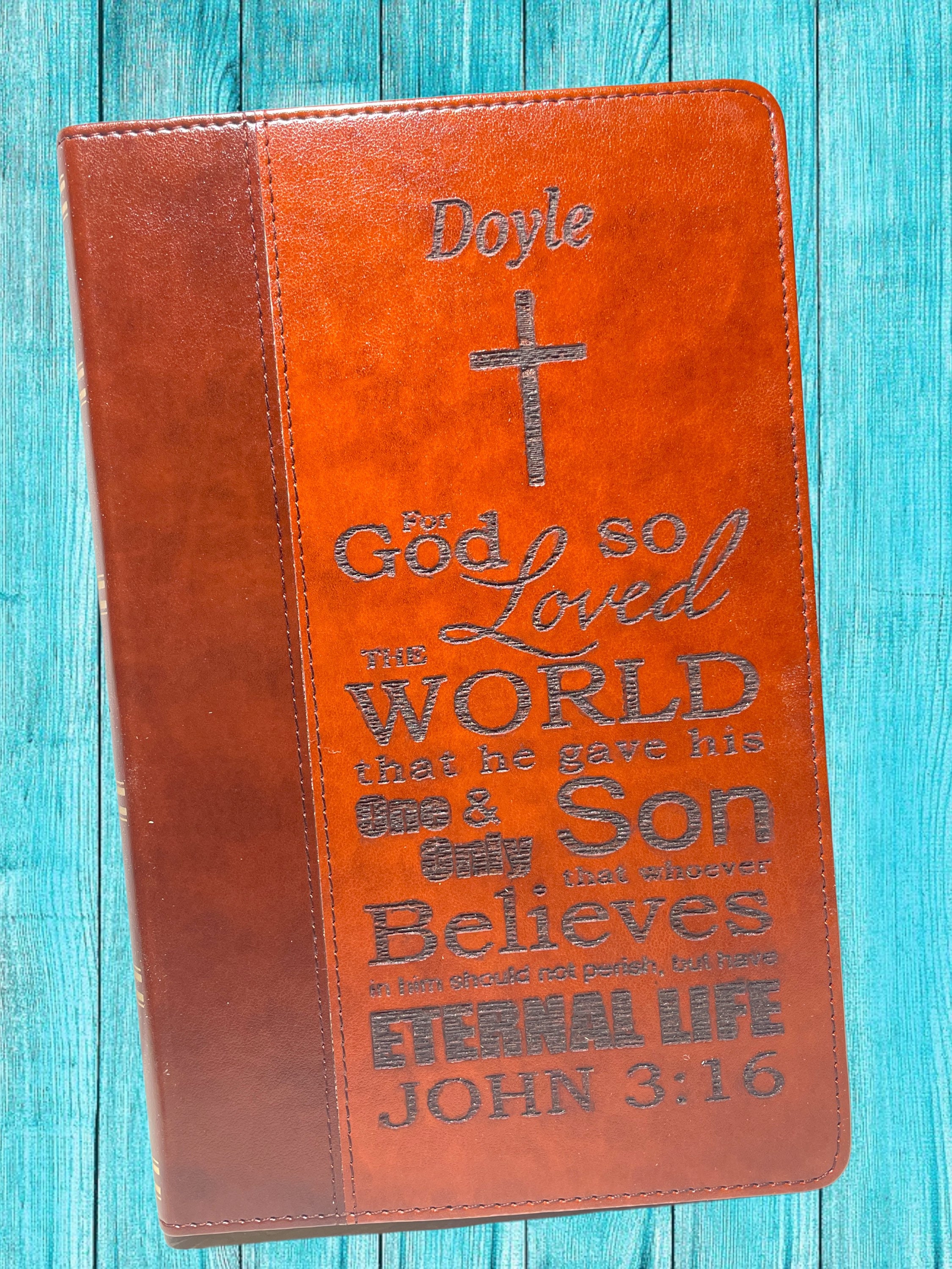 King James Bible, Customized KJV Personalized Bible, Bible With Name ...