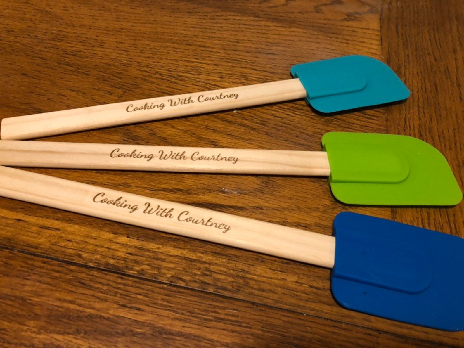 Personalized Silicone Spatula, Wedding Cooking Gift, Kitchen Utensil ...