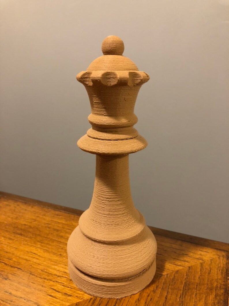 SUPER XL Chess Piece Oversized Chess Pieces Large Queen 3D | Etsy