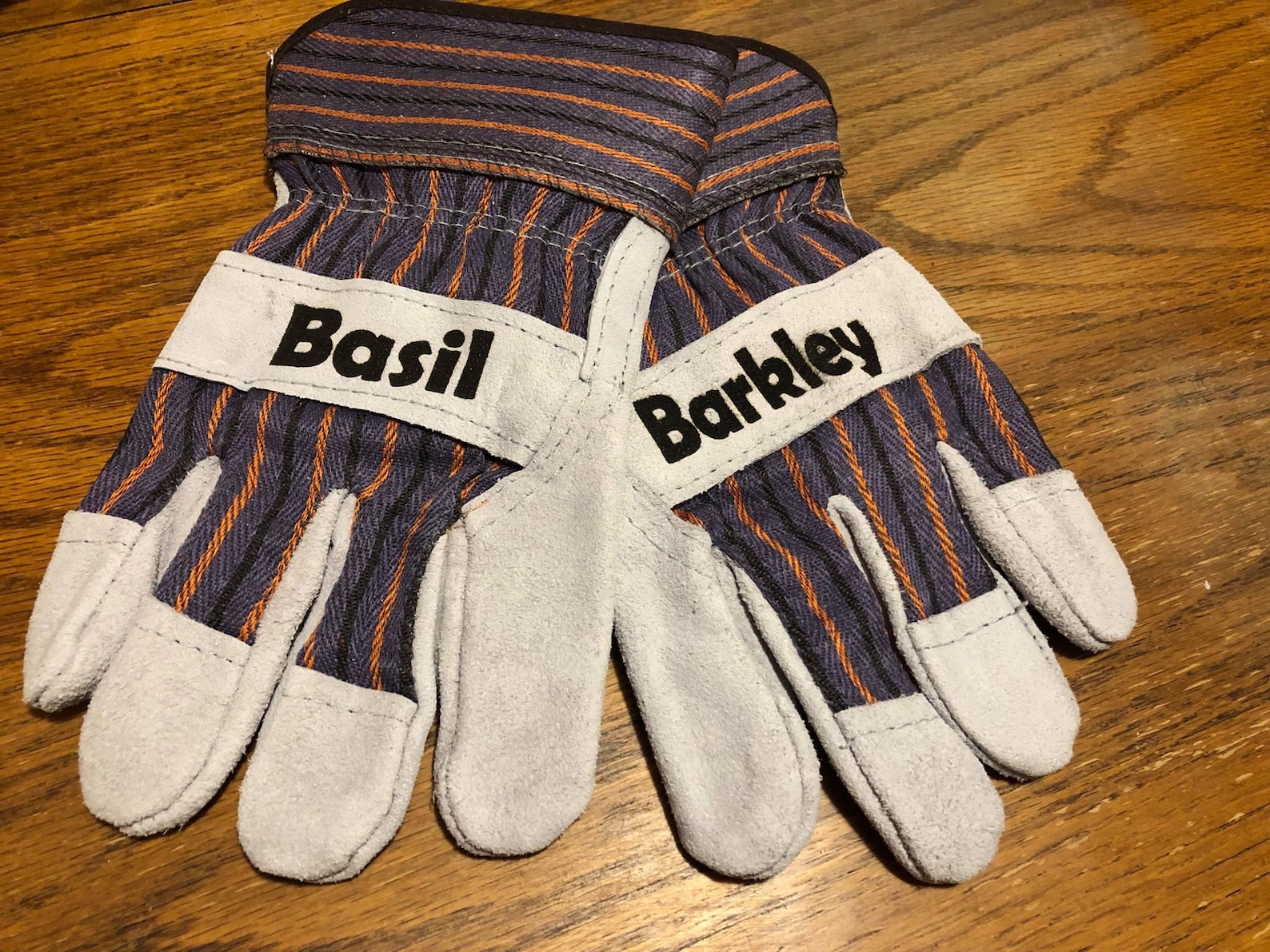 Custom Engraved Gloves Branded Work Gloves Company Work - Etsy