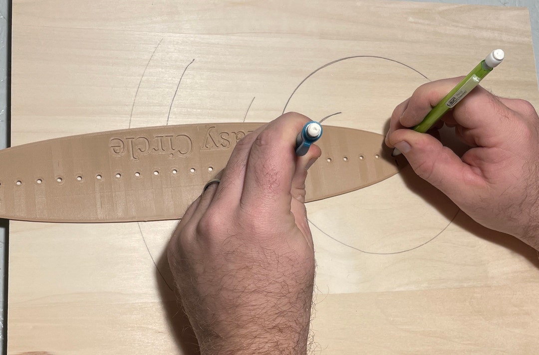 Easy Circle Drawer, Draw Circle From 1" to 24" Inches Big, Simple ...