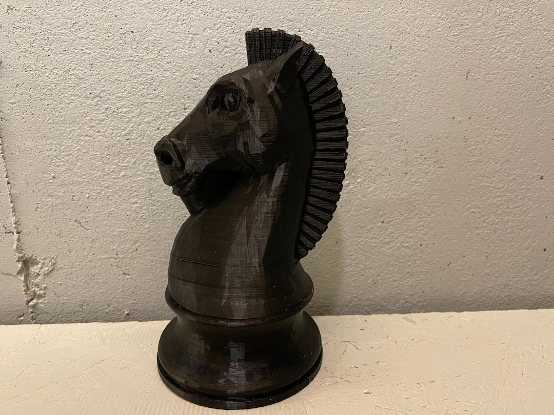 XL CHESS KNIGHT, Chess Player Gift, Chess Lovers Club Décor, Check Mate ...