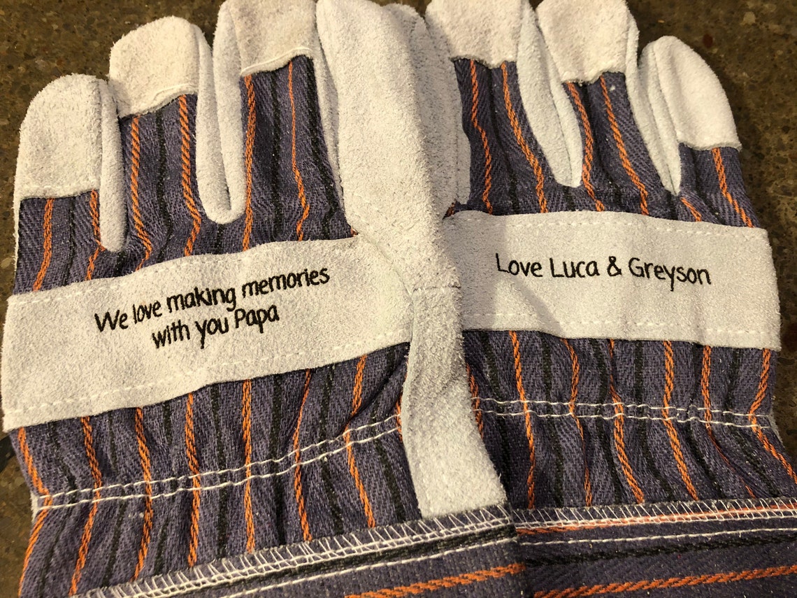 CUSTOM RAILROAD GLOVES, Branded Work Gloves, Company Work Gloves ...