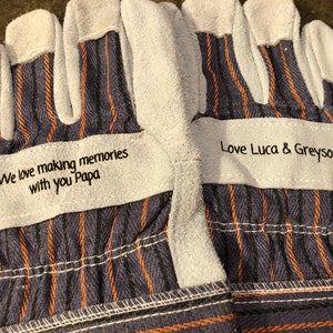 Custom Engraved Gloves, Branded Work Gloves, Company Work Gloves ...