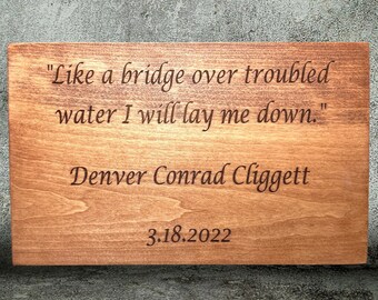 Carved Wood Signs - Etsy