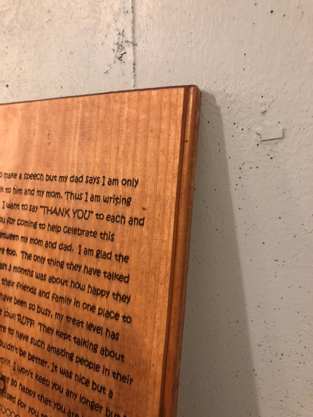 Custom Wood Sign, Wood Rustic Carved Signs, Personalized Quote, Carved ...