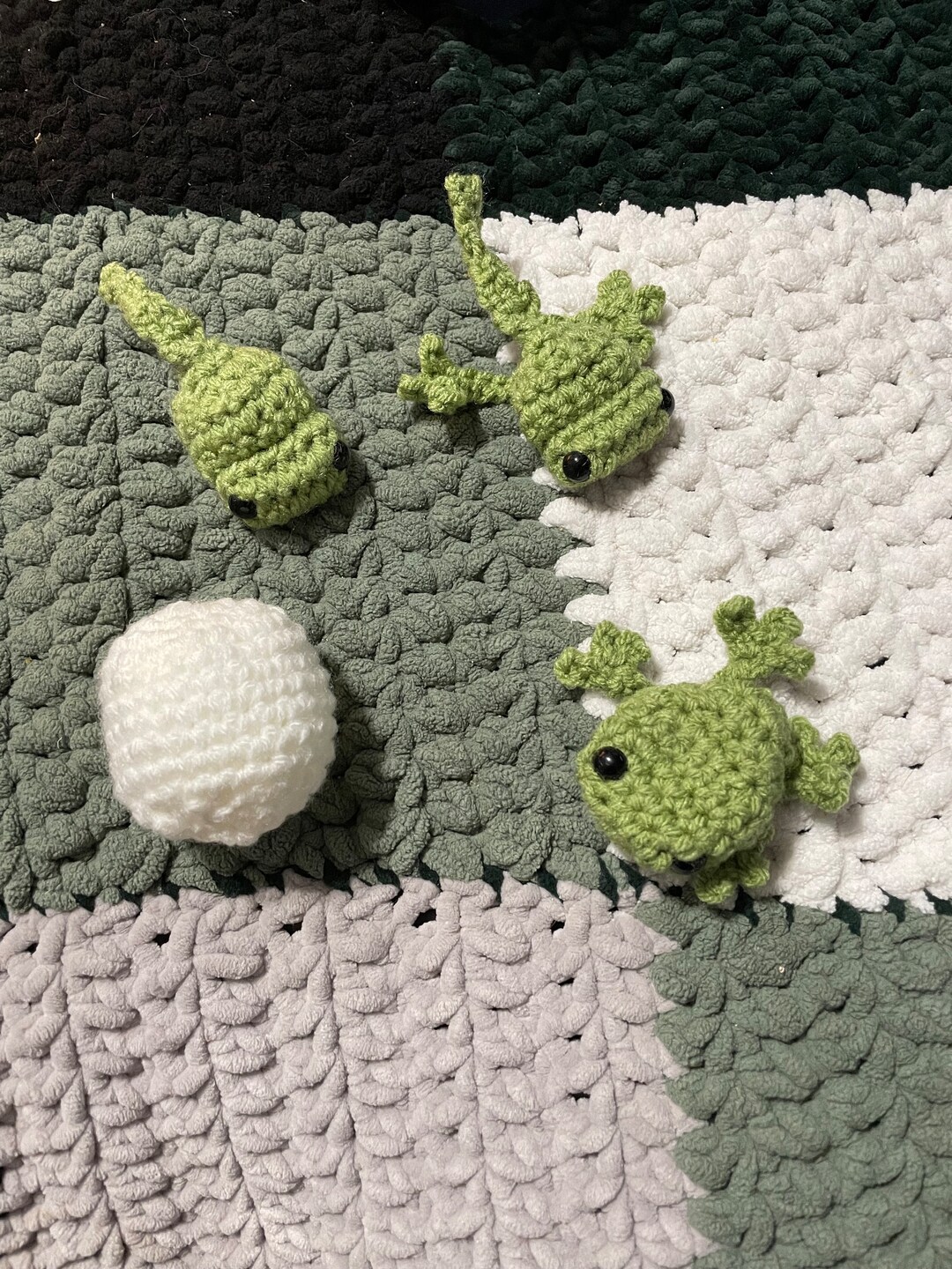 Crochet Frog Life Cycle Pattern/crochet Pattern/crochet Frog - Etsy