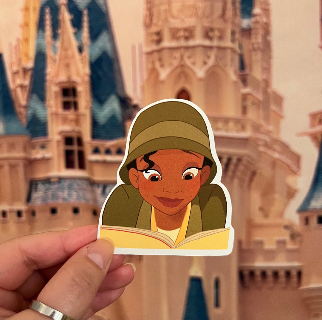 Princess Tiana Inspired Matte Sticker - Etsy